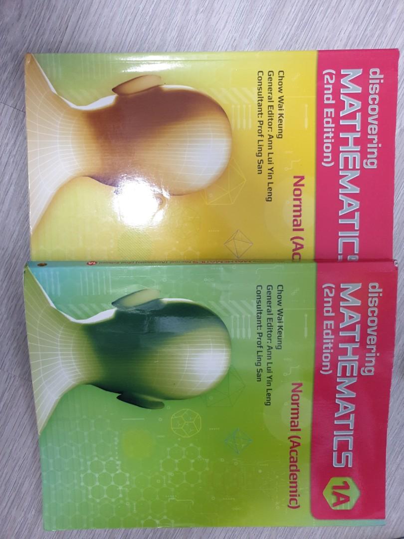 Secondary 1 ( Normal acad level) Mathematics textbooks, Hobbies & Toys ...