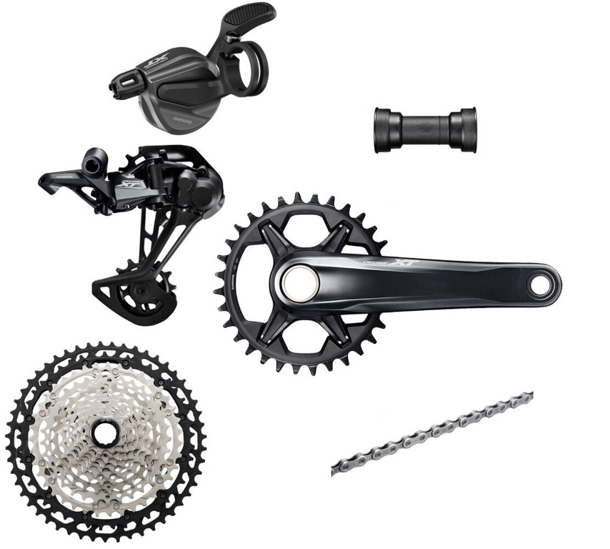 Shimano XT M8100 Groupset, Sports Equipment, Bicycles & Parts, Parts ...