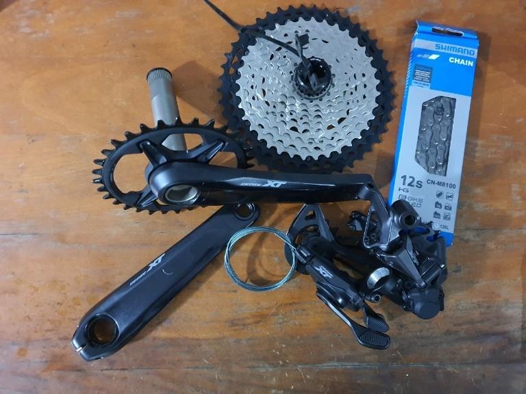 Shimano XT M8100 Groupset, Sports Equipment, Bicycles & Parts, Parts ...