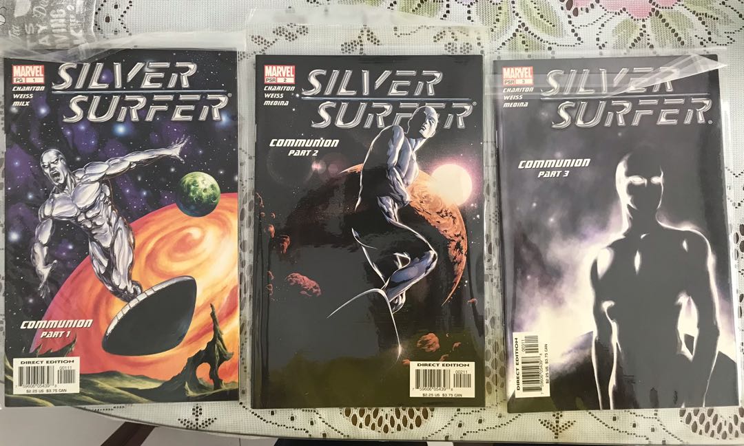 Silver surfer comic - communion and revelations full run, Hobbies ...