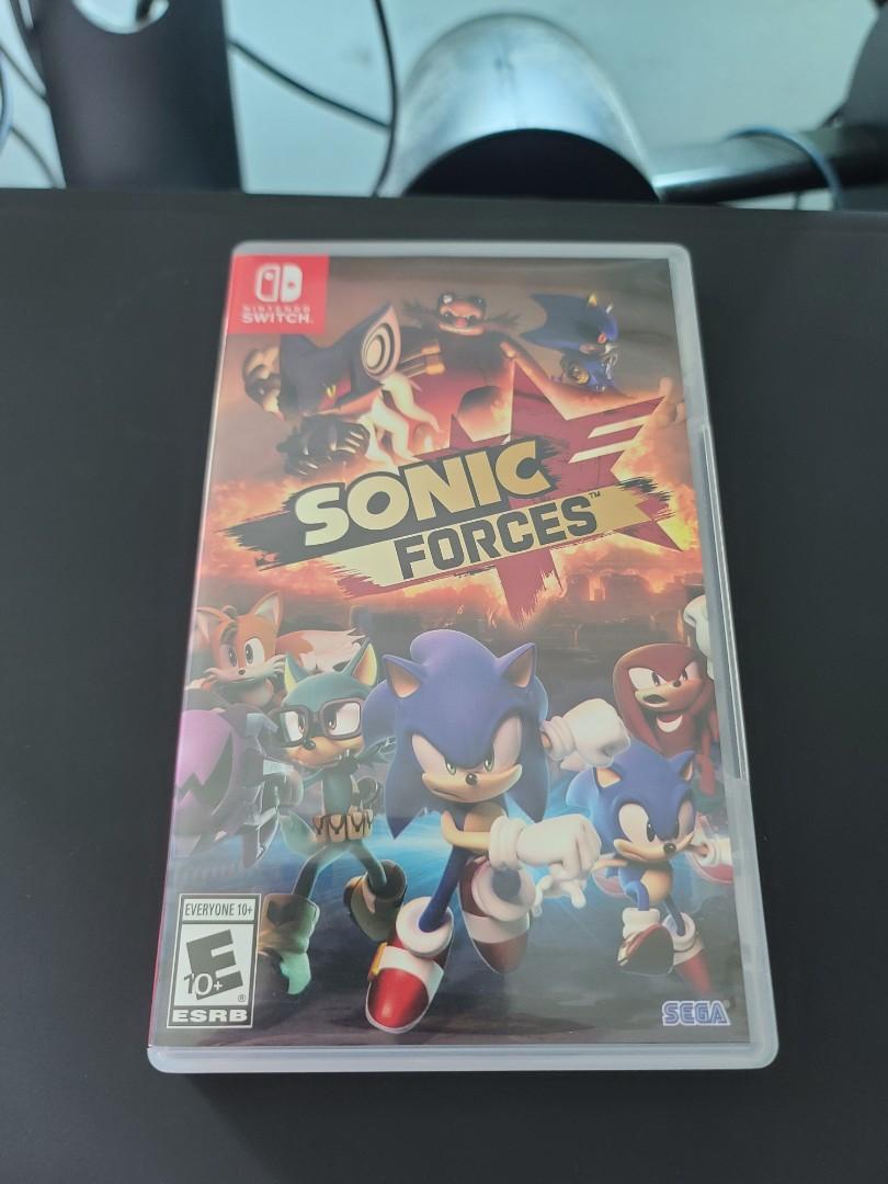 Sonic forces nintendo switch cartridge with box, Video Gaming, Video ...