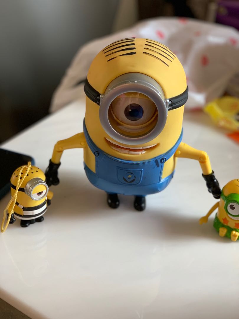 Talking minion, Hobbies & Toys, Toys & Games on Carousell