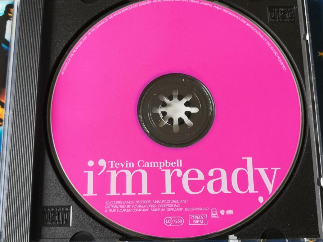 Tevin Campbell I'm ready WARNER ORIGINAL MADE IN GERMANY SONGS CD ...