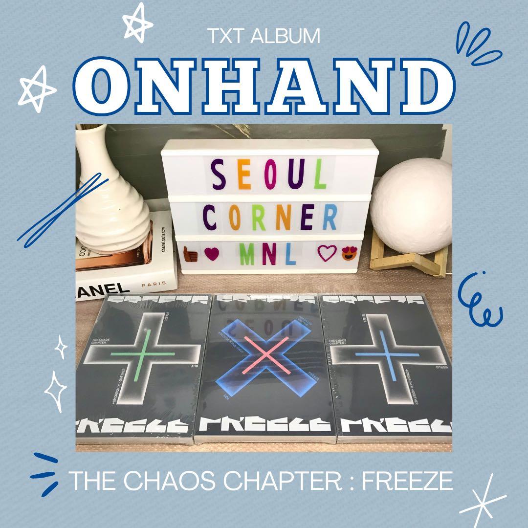 TXT The Chaos Chapter : Freeze, Hobbies & Toys, Music & Media, CDs ...
