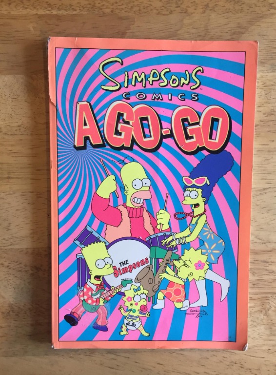 The Simpsons Comics A Go-Go, Hobbies & Toys, Books & Magazines, Comics ...