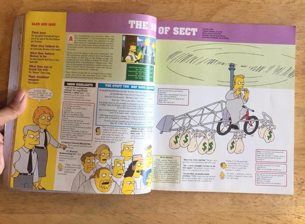 The Simpsons TV Guides, Hobbies & Toys, Books & Magazines, Children's ...