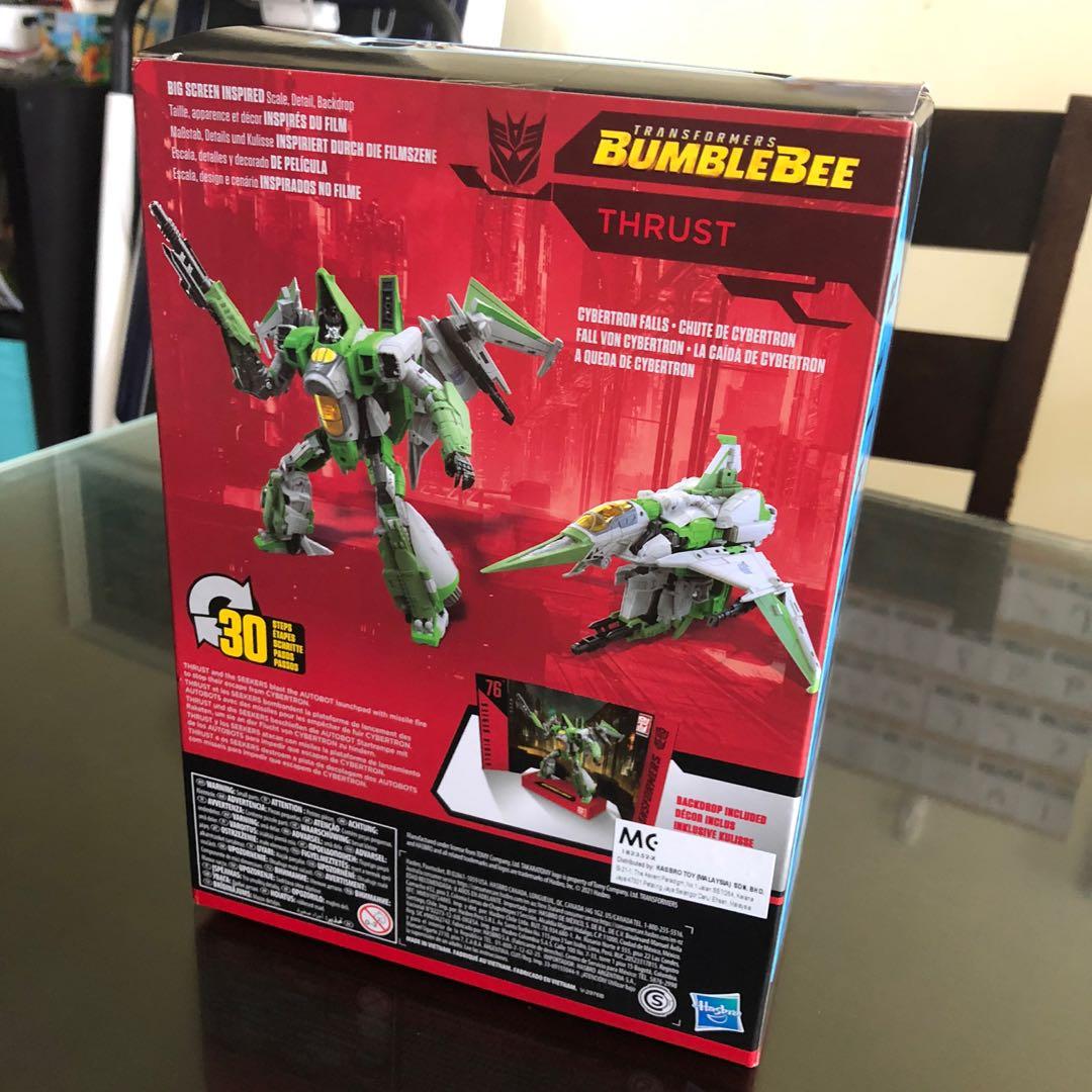 Transformers Studio Series Bumblebee Movie Thrust, Hobbies & Toys, Toys ...