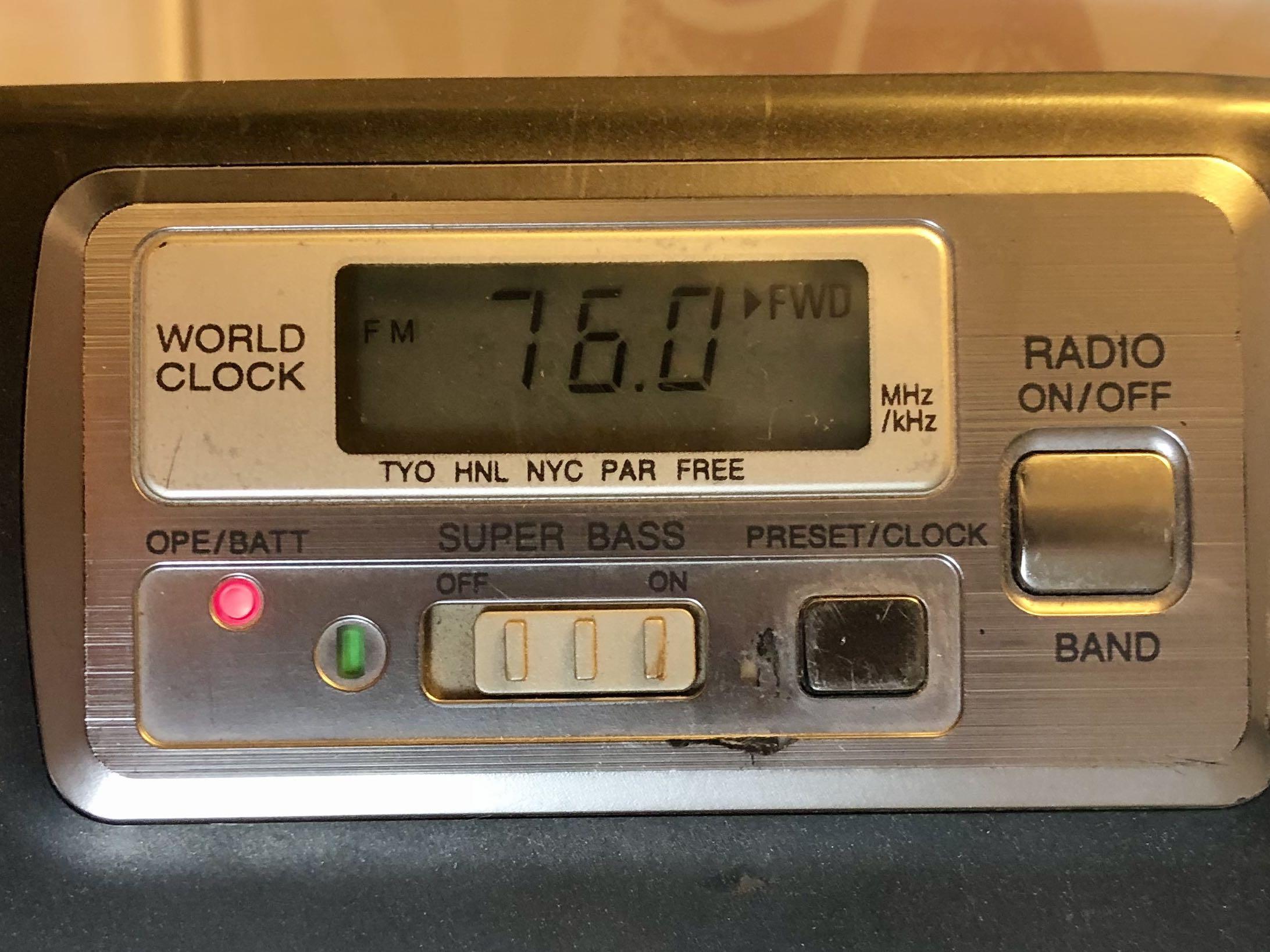 Very Rare Aiwa AM/FM Auto Reverse Stereo Cassette Recorder HS-JX609 HS-JX639 Full Box & Papers ...