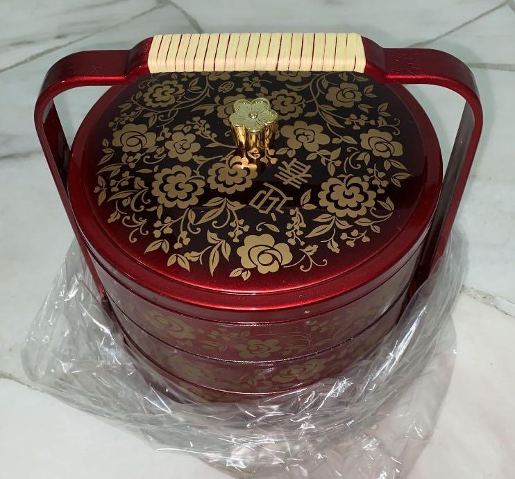 Vintage Tingkat Box, Furniture & Home Living, Kitchenware & Tableware ...