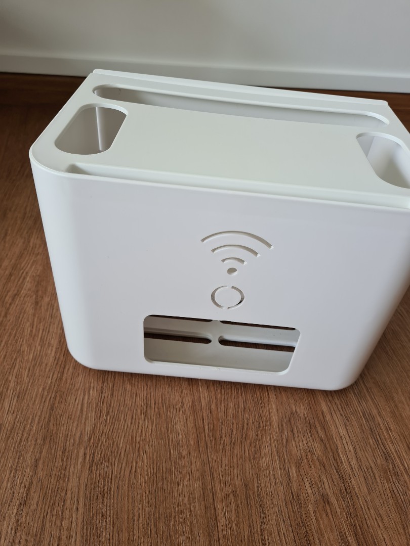 WiFi Router Organising Box, Furniture & Home Living, Home Improvement ...
