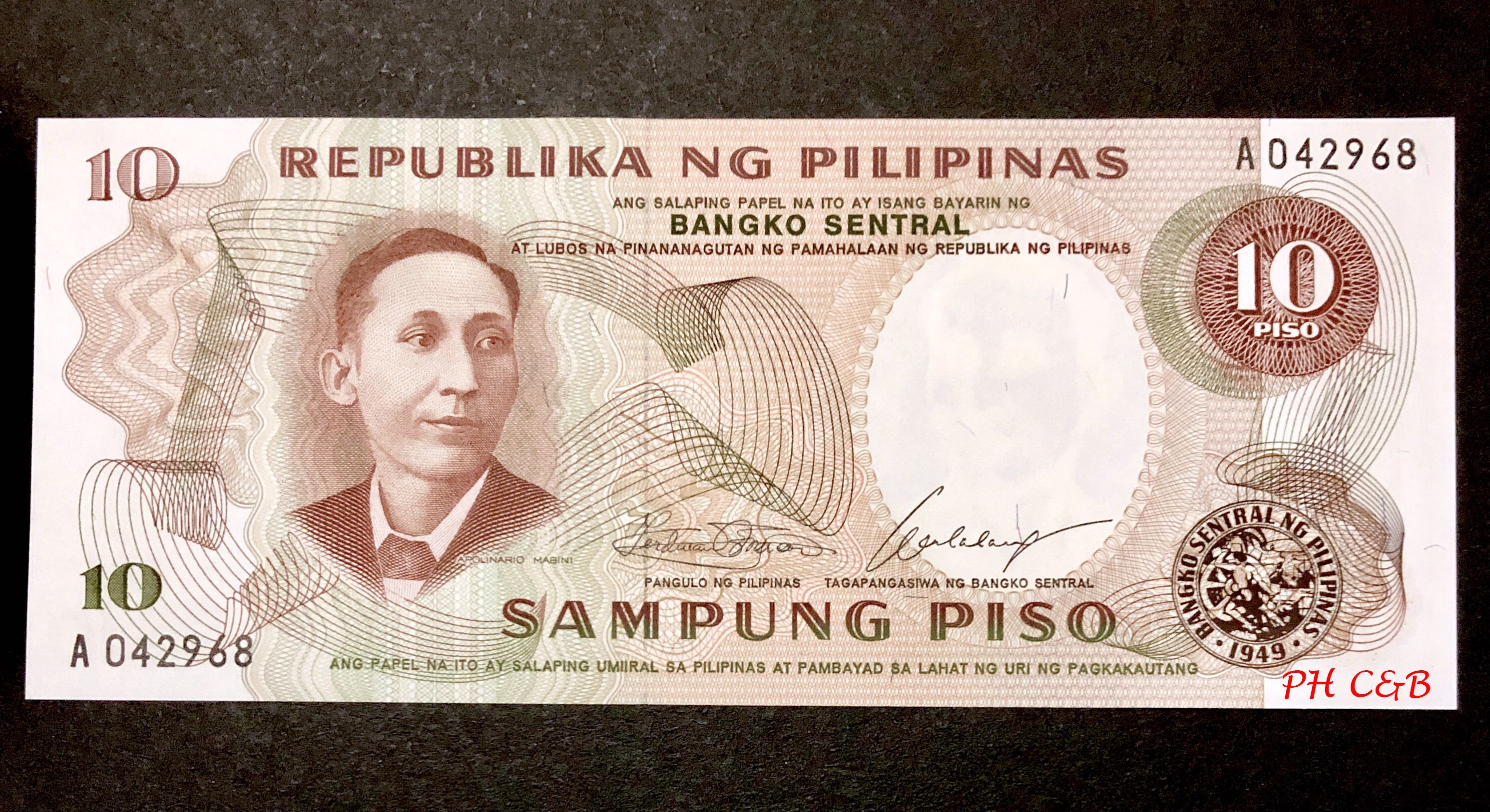 10 Piso Pilipino Series Banknotes, Hobbies & Toys, Memorabilia ...
