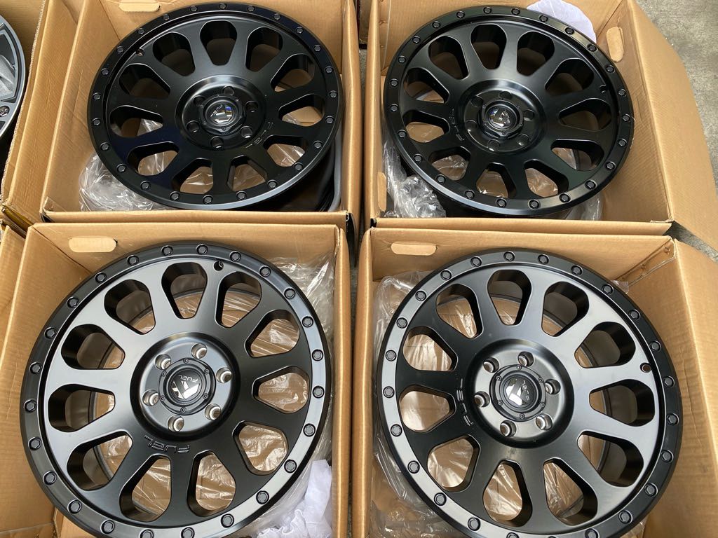20” Fuel Vector Black Mags 6Holes pcd 139 bnew, Car Parts & Accessories ...