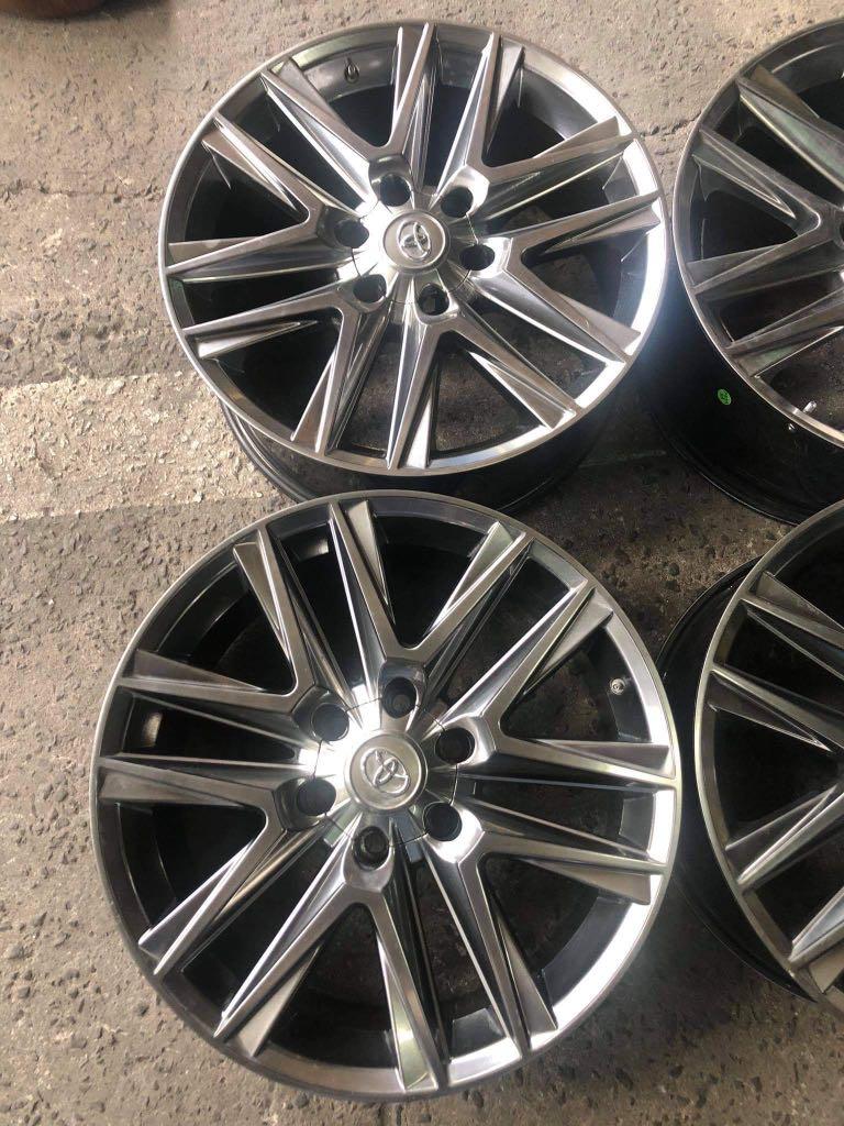 20” Toyota Lexus design used mags 6Holes pcd 139, Car Parts ...