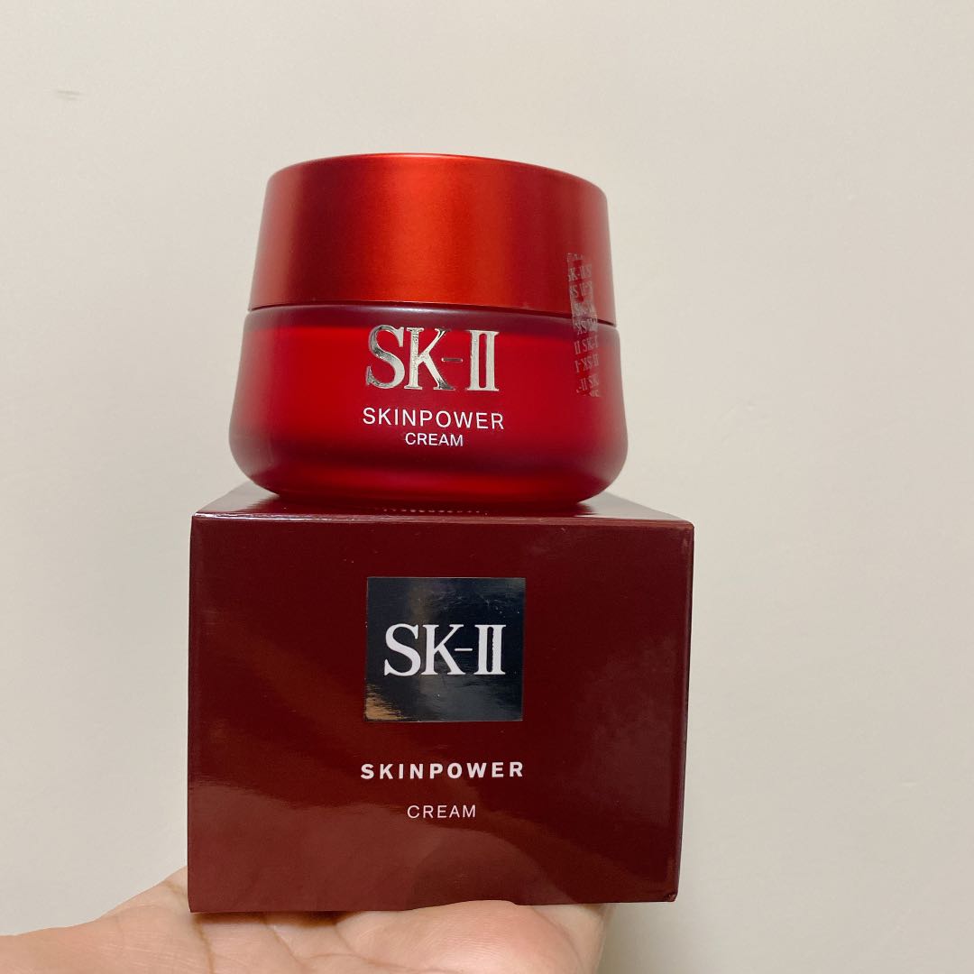 現貨🔴 SKII 🔴 SK2 🔴 skin power cream 🔴 賦能煥采精華霜 80g, 美容＆個人護理, 健康及美容 - 皮膚護理 ...