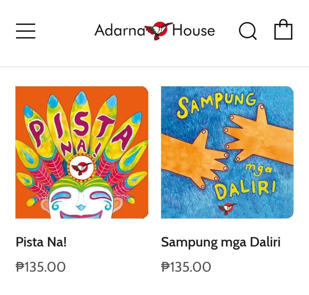Adarna House Little Board Books Bundle of 3, Hobbies & Toys, Books ...