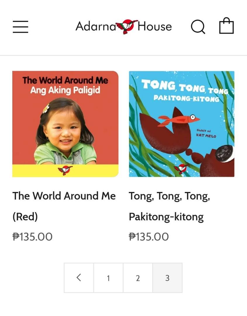 Adarna House Little Board Books Bundle of 3, Hobbies & Toys, Books ...