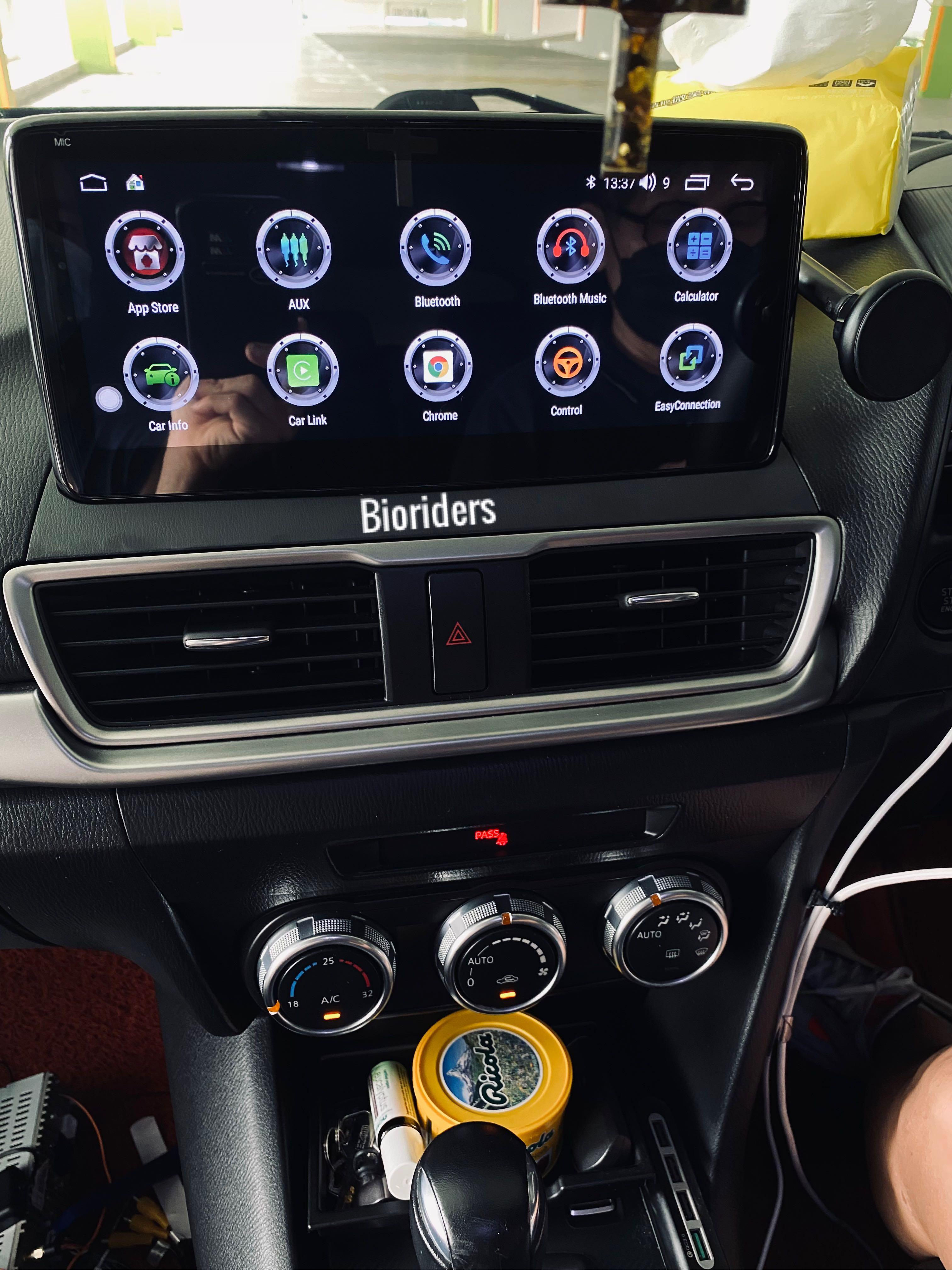 Mazda Android player 10 4G SIM card player radio stereo audio GPS 10.25 ...