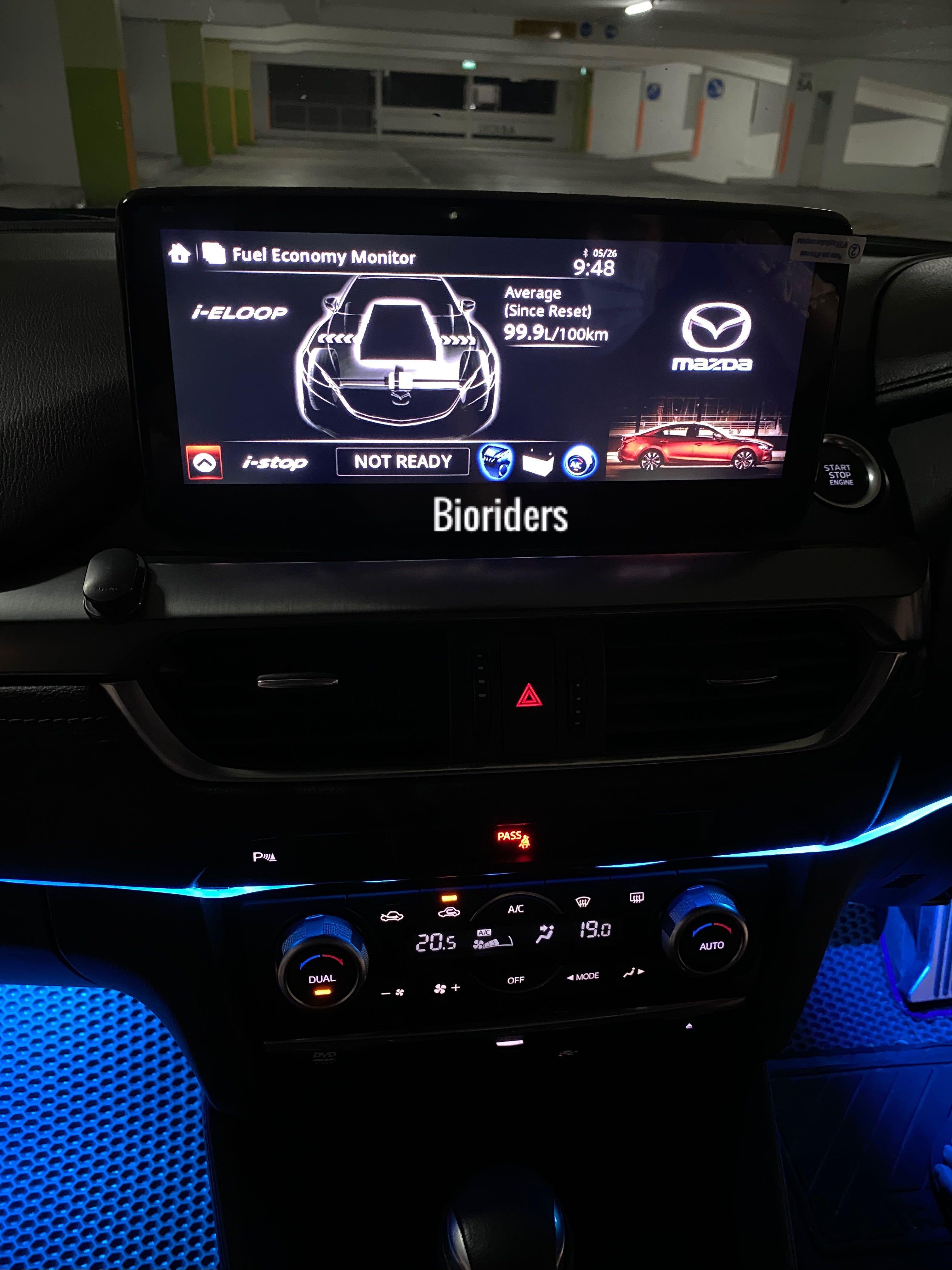 Mazda Android player 10 4G SIM card player radio stereo audio GPS 10.25 ...