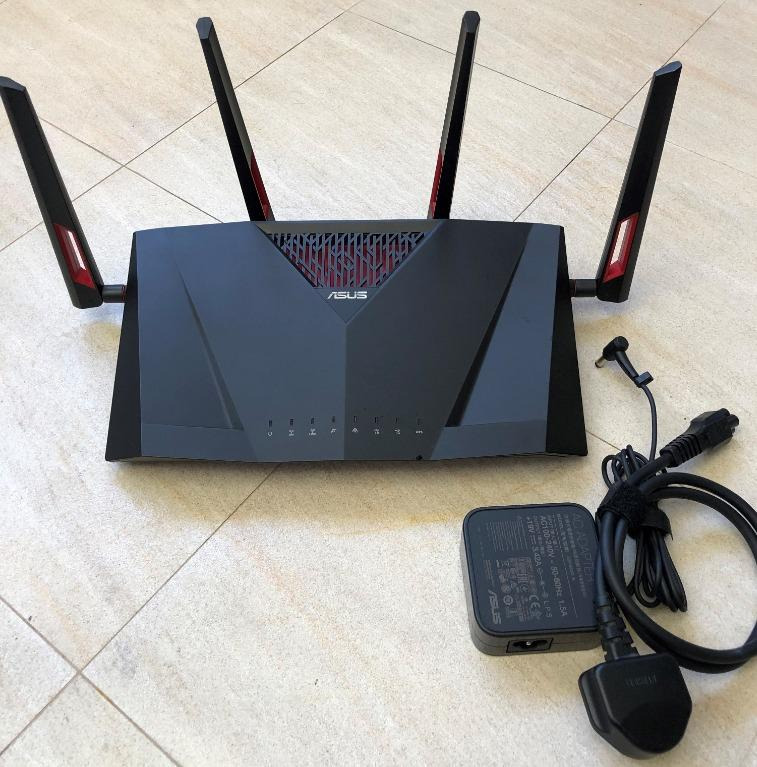 Asus Router RT-AC88U, Computers & Tech, Parts & Accessories, Networking ...