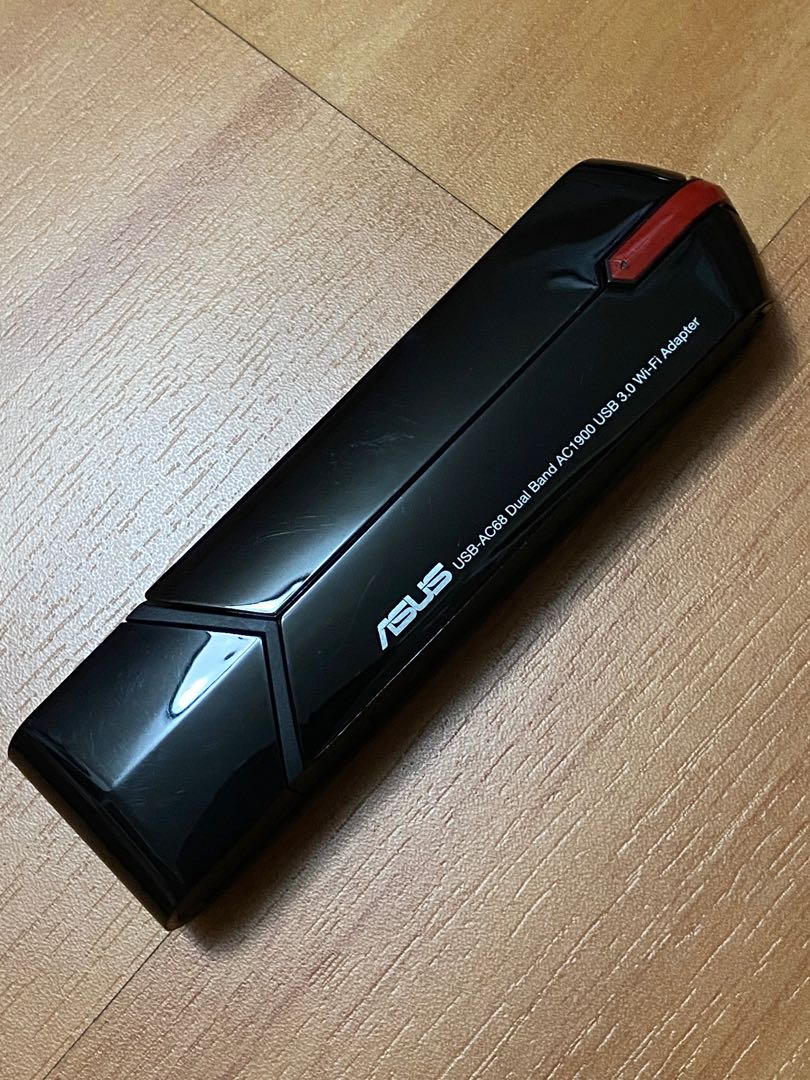 Asus USB AC68 wireless AC1900 USB wifi adapter, Computers & Tech, Parts ...