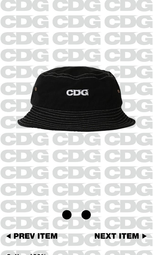 [AUTHENTIC] CDG GARMENT DYED HAT, Men's Fashion, Watches & Accessories ...