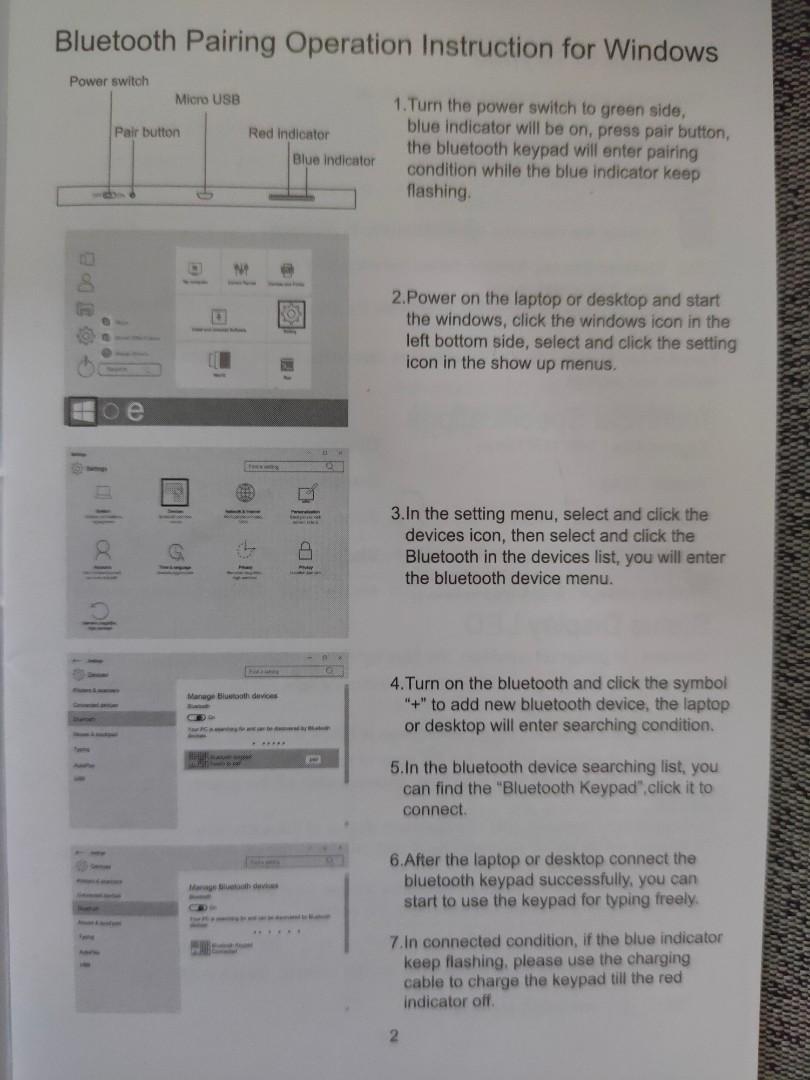 Rare Bluetooth Wireless Numeric keypad, Computers & Tech, Parts & Accessories, Computer Keyboard ...