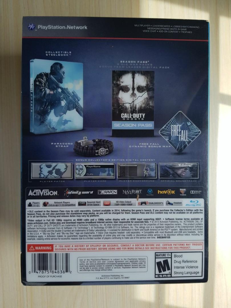 "Call of Duty: Ghosts" Paracord Bracelet, Hobbies & Toys, Toys & Games ...