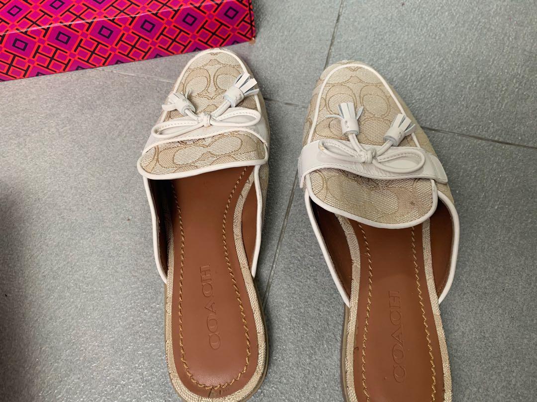 Coach mules, Women's Fashion, Footwear, Flats on Carousell