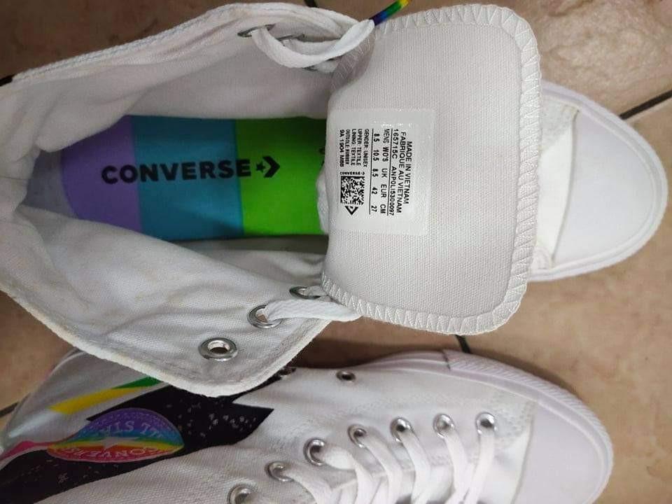 Converse All Star Pride Edition 2019 - Lightning Bolt Rainbow Chuck ...