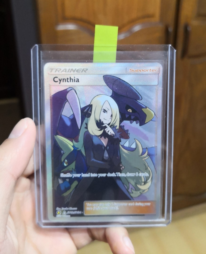 Cynthia Full Art Trainer Hidden Fates Pokémon Pokemon TCG Pokemon Cards ...