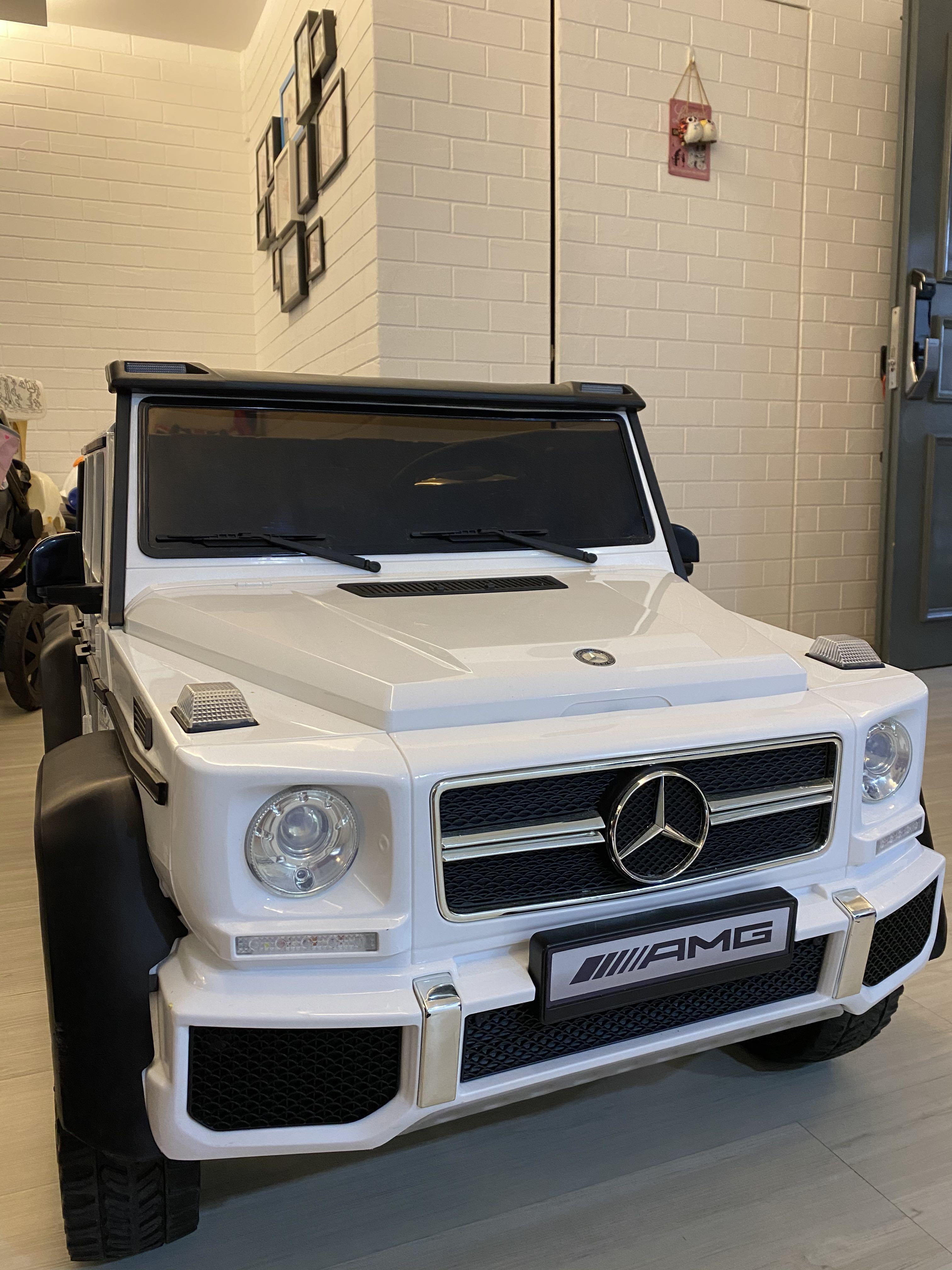 Electric 2- seater car Merc G63, Babies & Kids, Baby Nursery & Kids ...