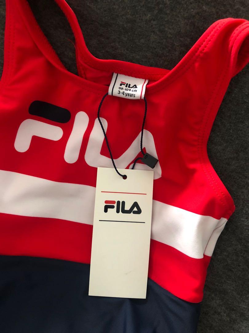 Fila Swimsuit for Girls, Babies & Kids, Babies & Kids Fashion on Carousell