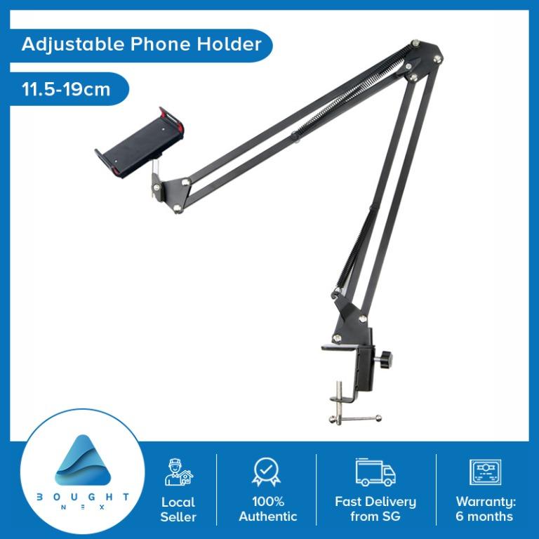 Flexible Adjustable Phone Holder Stand Articulating Arm Mount Table Top ...