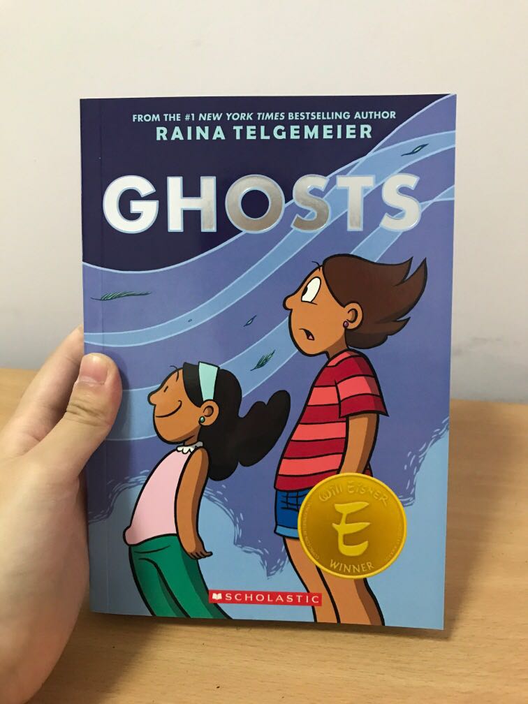 Ghosts Graphic Novel by Raina Telgemeier, Hobbies & Toys, Books ...