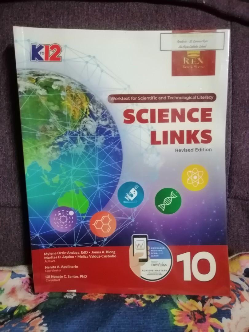 Grade 10 Book, Science Links, Hobbies & Toys, Books & Magazines ...