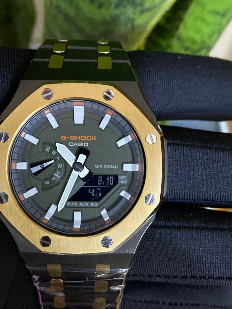 Gshock Casioak custom mod v4 v5 AP HOMAGE ROO GA2100 ga2110 ga-2100 ga ...