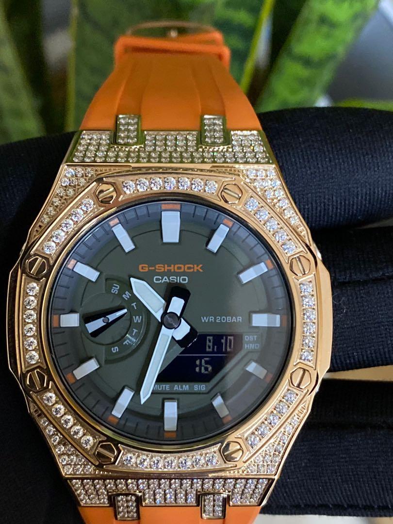 Gshock Casioak custom mod v4 v5 AP HOMAGE ROO GA2100 ga2110 ga-2100 ga ...