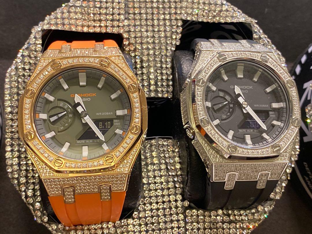 Gshock Casioak custom mod v4 v5 AP HOMAGE ROO GA2100 ga2110 ga-2100 ga ...