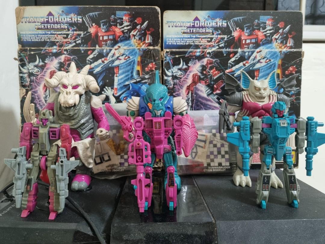 Hasbro and Takara Transformer Pretender set of twelve, Hobbies & Toys ...