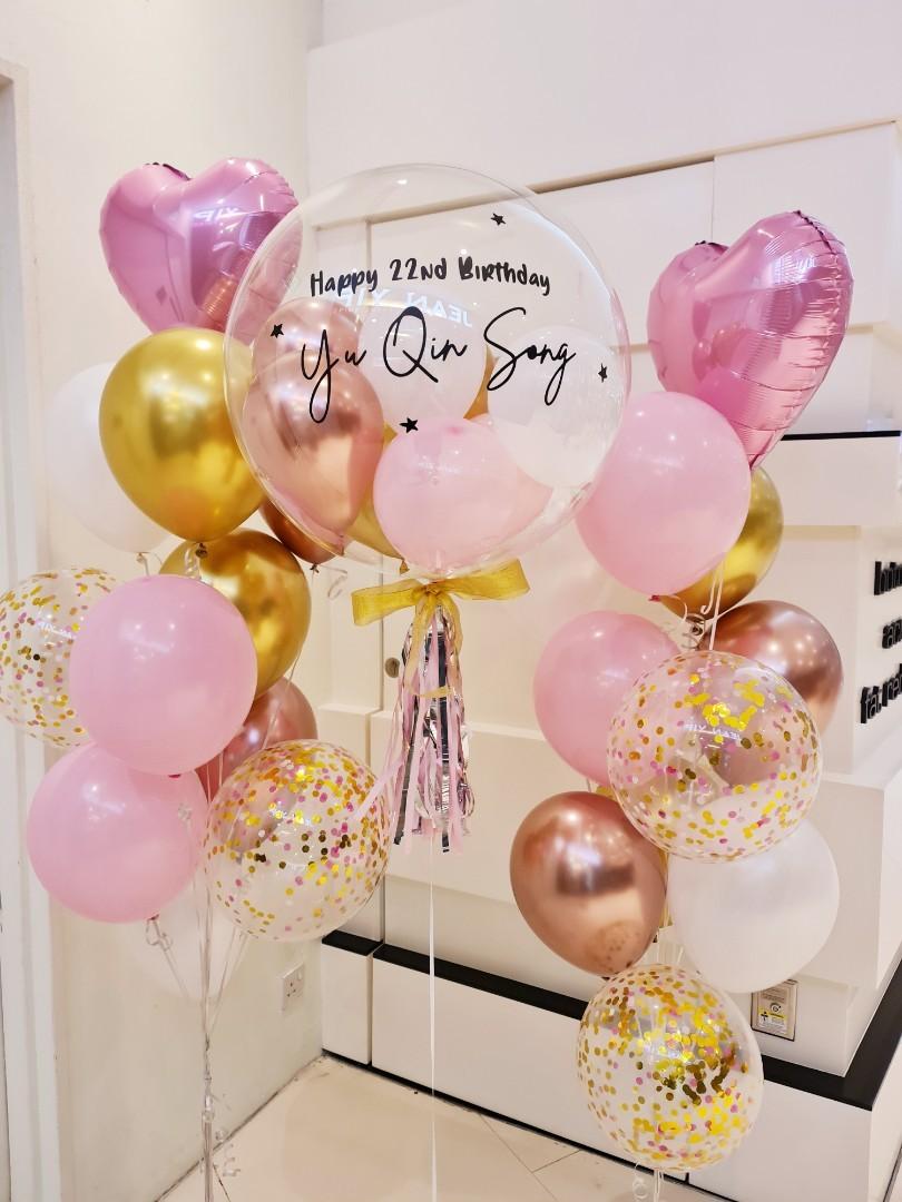 Helium balloons, birthday balloons, Hotel decorations, helium balloon ...