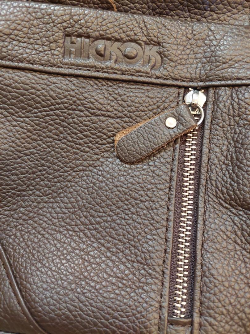 Hickok Leather Sling Bag, Men's Fashion, Bags, Sling Bags on Carousell