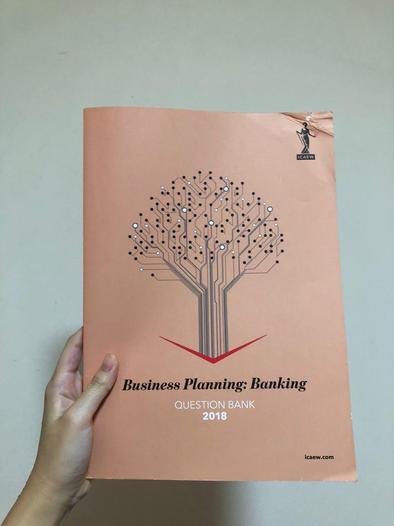 ICAEW Business Planning: Banking study materials 2024 & 2018, Hobbies ...