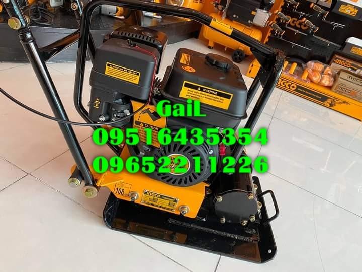INGCO 6.5HP, 60kgs. Gasoline Plate Compactor, Commercial & Industrial ...