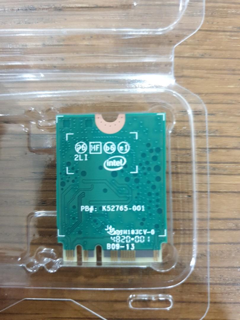 Intel AX 210 NGW WiFi 6 Bluetooth 5 card, Computers & Tech, Parts ...