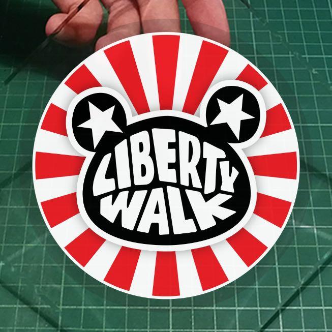 LB PERFORMANCE WORKS NATION Liberty Walk . Souvenir Static Cling Car ...