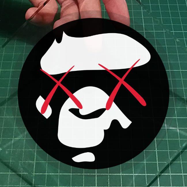 LB PERFORMANCE WORKS NATION Liberty Walk . Souvenir Static Cling Car ...