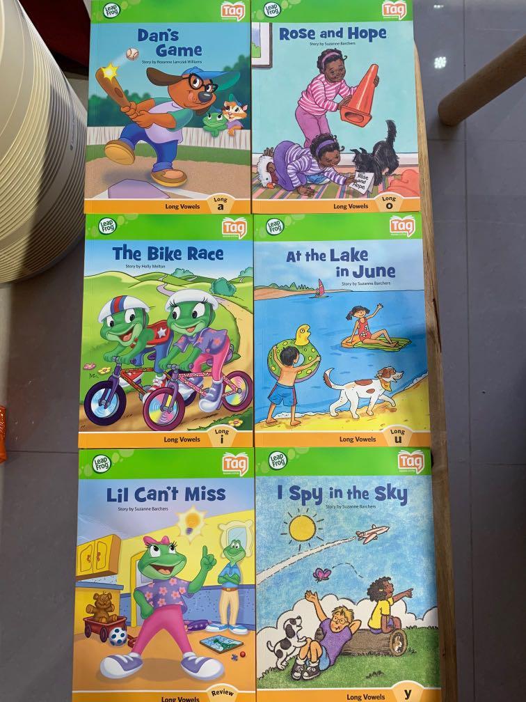 Leapfrog Phonics - Long Vowels (6 books in 1 set), Hobbies & Toys ...