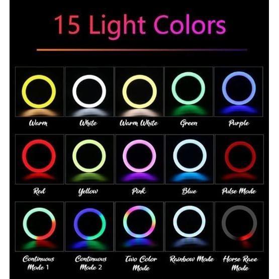 LED Soft Ring Light Aperture Effect - Step less Dimming - Multiple ...
