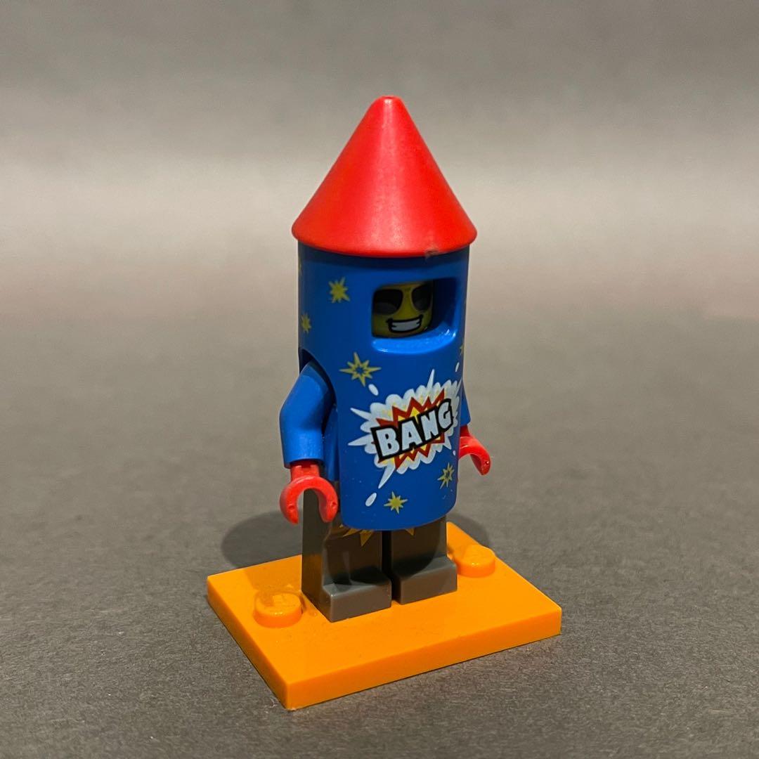 LEGO CMF Series 18 Fireworks Suit Guy Minifigure, Hobbies & Toys, Toys ...