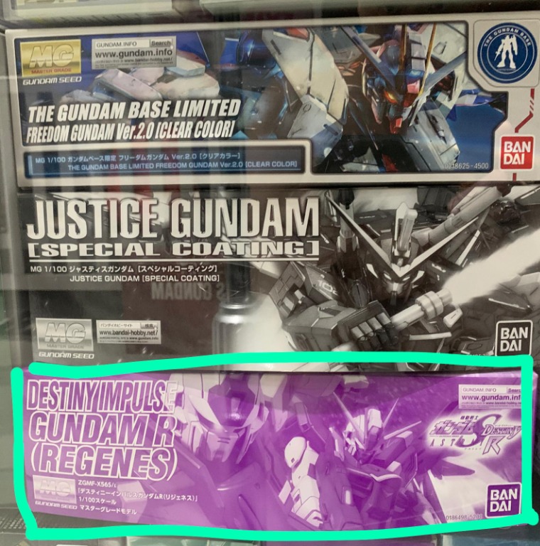 MG Destiny Impulse Gundam Regenes P-Bandai, Hobbies & Toys, Stationery ...